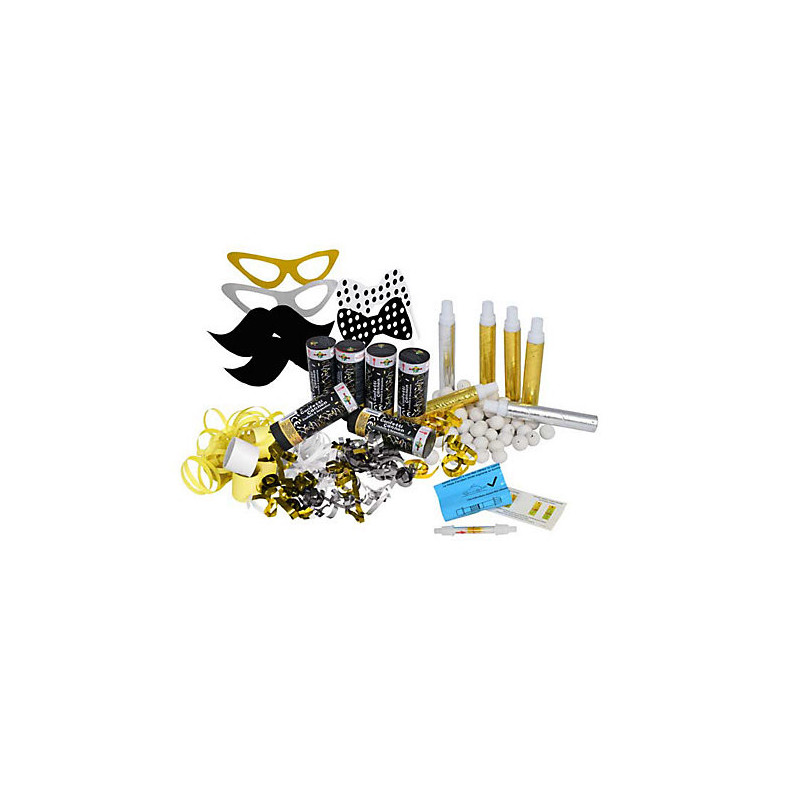Kit Cotillons 6 personnes luxe