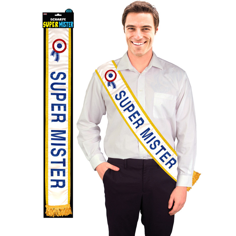 Écharpe de Miss ou Mister - Écharpes Anniversaire & EVJF - EVG