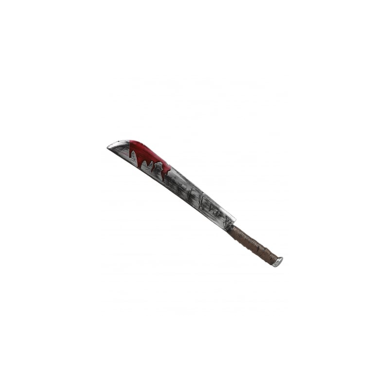 Machette ensanglantée d'halloween