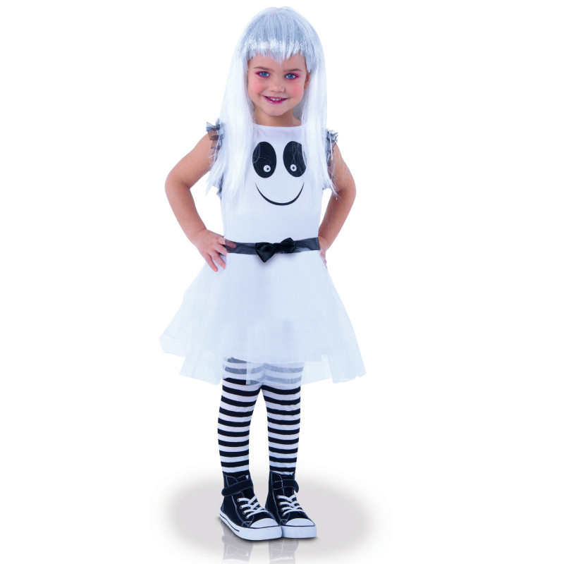Déguisement fantômette avec yeux mobiles fille