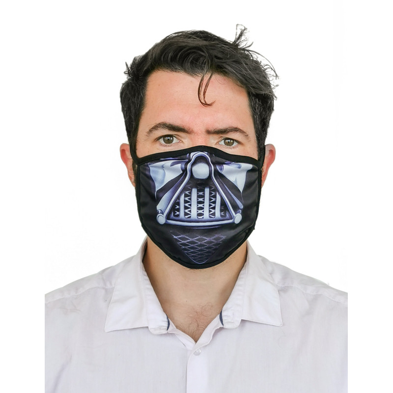 Masque cache nez imprimé seigneur obscur adulte