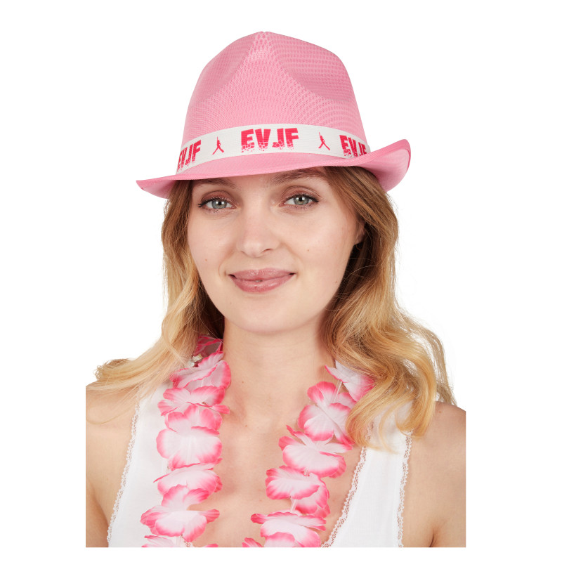 Chapeau rose EVJF adulte