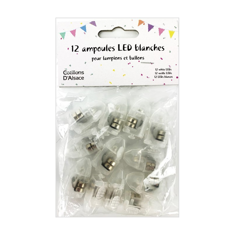 12 mini-lampes led