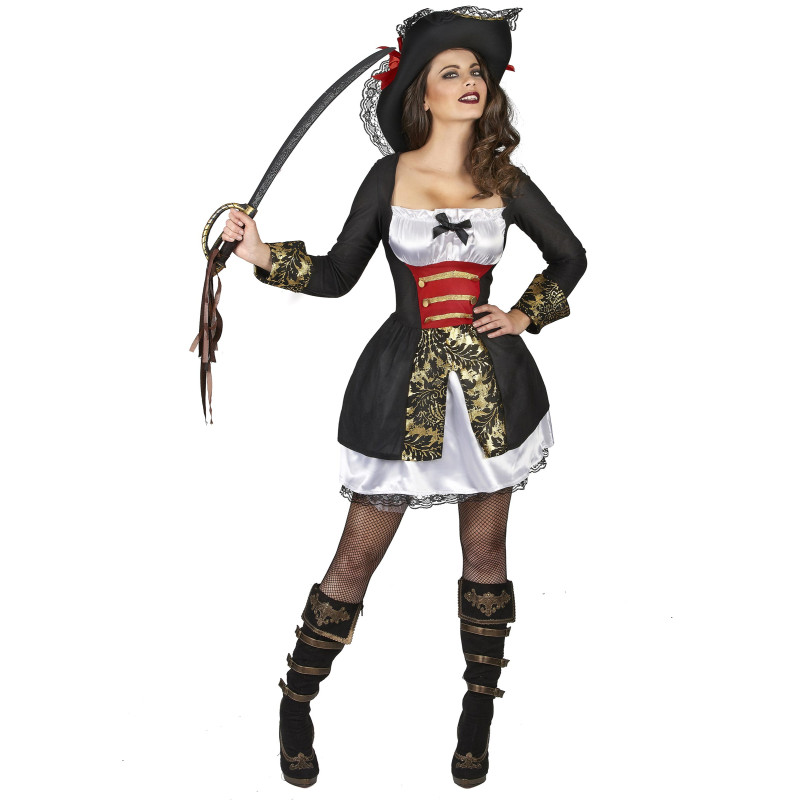 Déguisement corsaire sexy femme - Robe et Chapeau