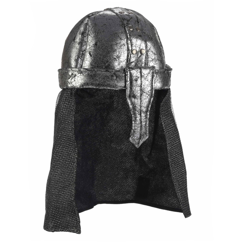 Casque chevalier guerrier souple adulte