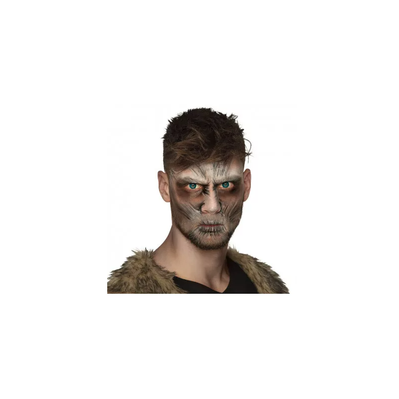 Lentilles Halloween bleues Roi de glace de semaine