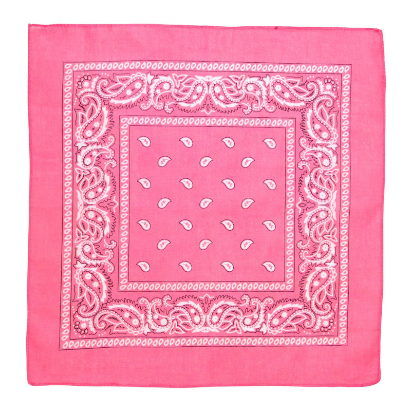 Bandana Rose - Accessoire Élégant et Polyvalent pour Tous