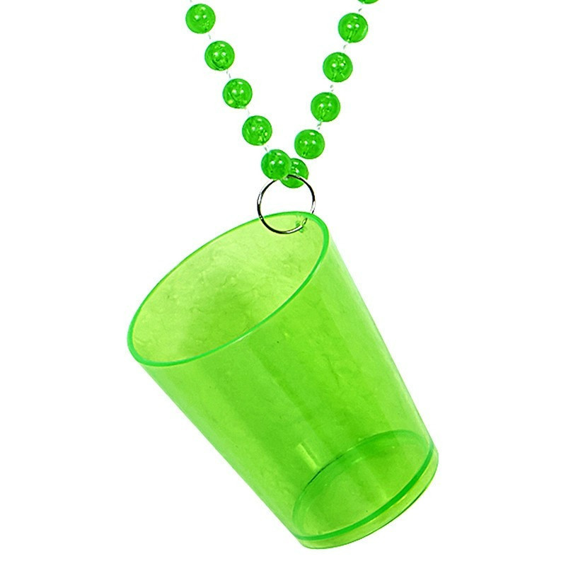 Collier à Shoot Vert Fluo - Éclairez vos soirées avec Style