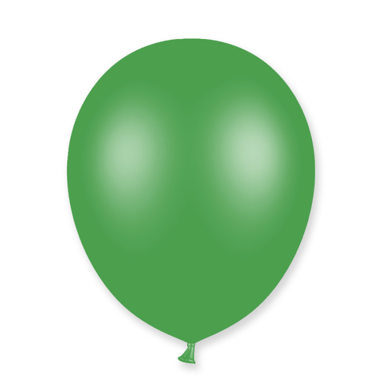Pack de 50 Ballons Vert 30 cm - Éclat Naturel pour Fêtes et Célébrations