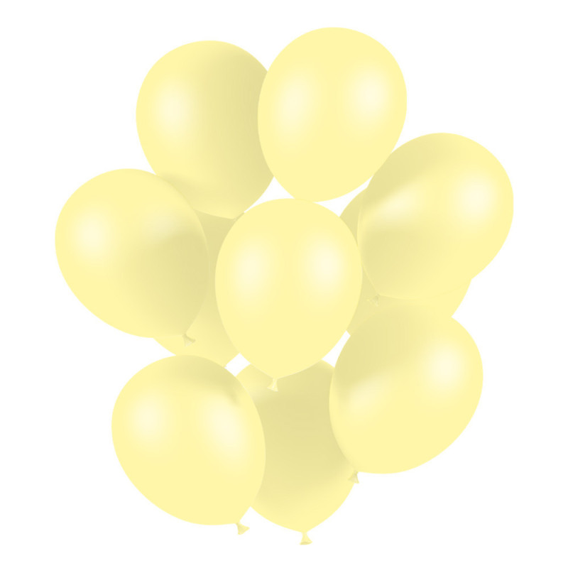 Pack de 50 Ballons Ivoire 30 cm - Décoration Raffinée