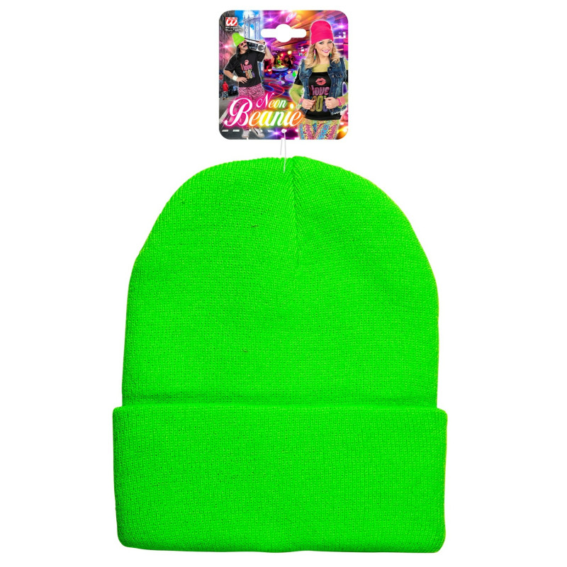 Bonnet Vert Fluo - Chaleur et Style Lumineux pour l'Hiver