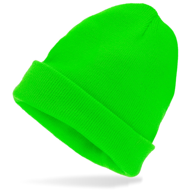 Bonnet Vert Fluo - Chaleur et Style Lumineux pour l'Hiver