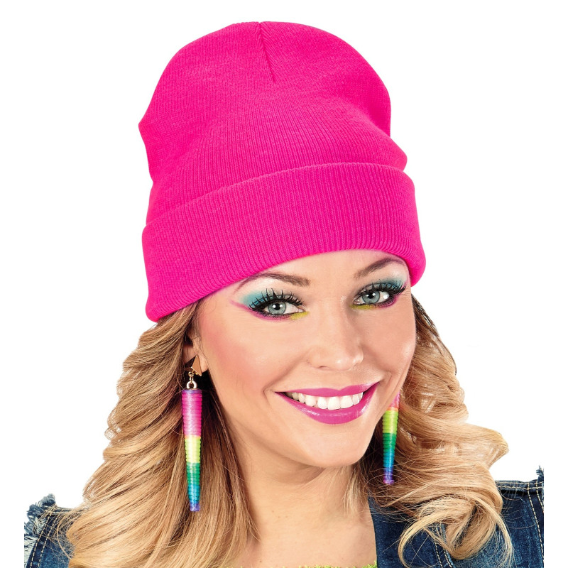 Bonnet Rose Fluo - Éclat et Confort pour Toute Occasion